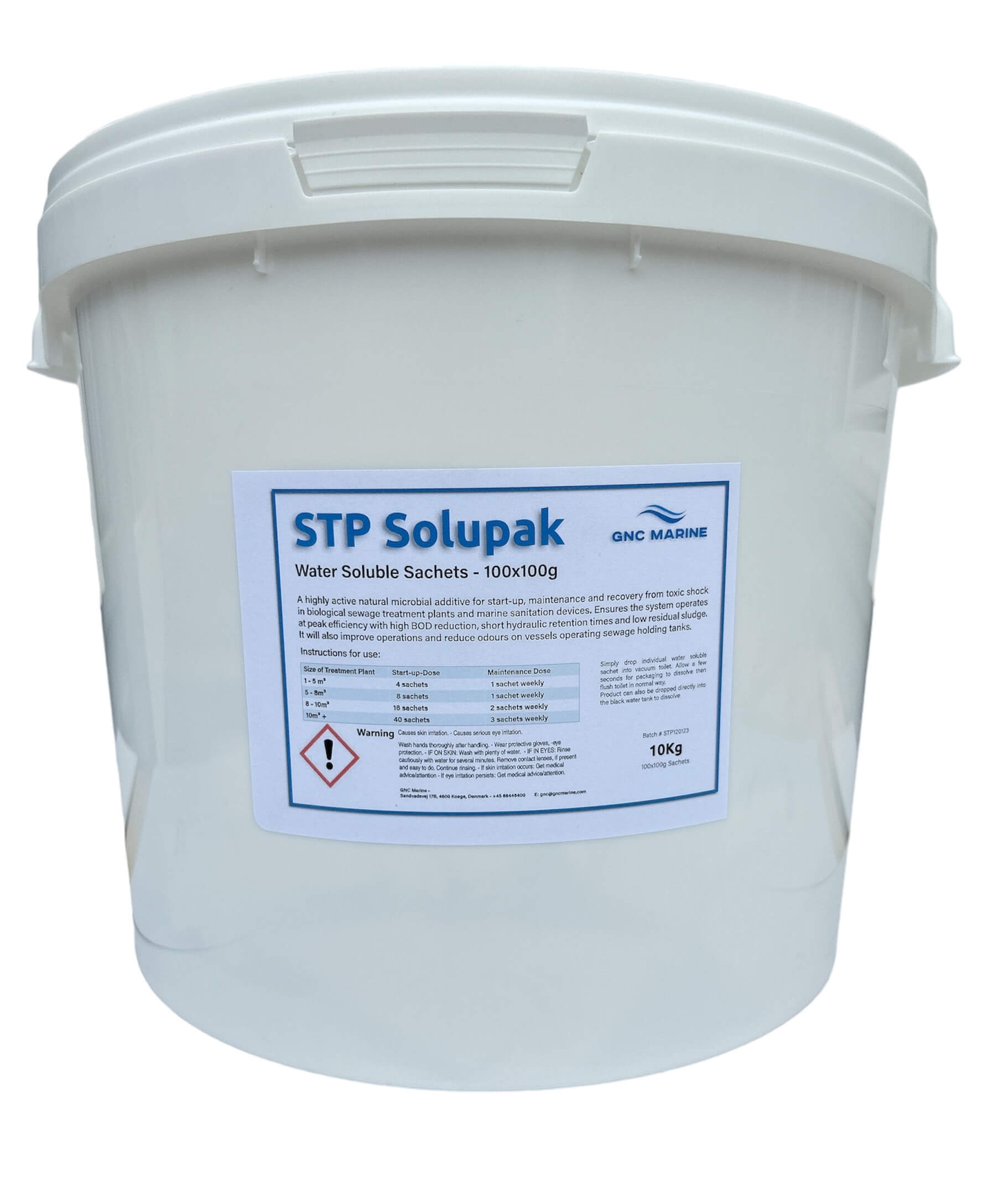STP Solupak | Biological Sewage Treatment Powder | GNC Marine